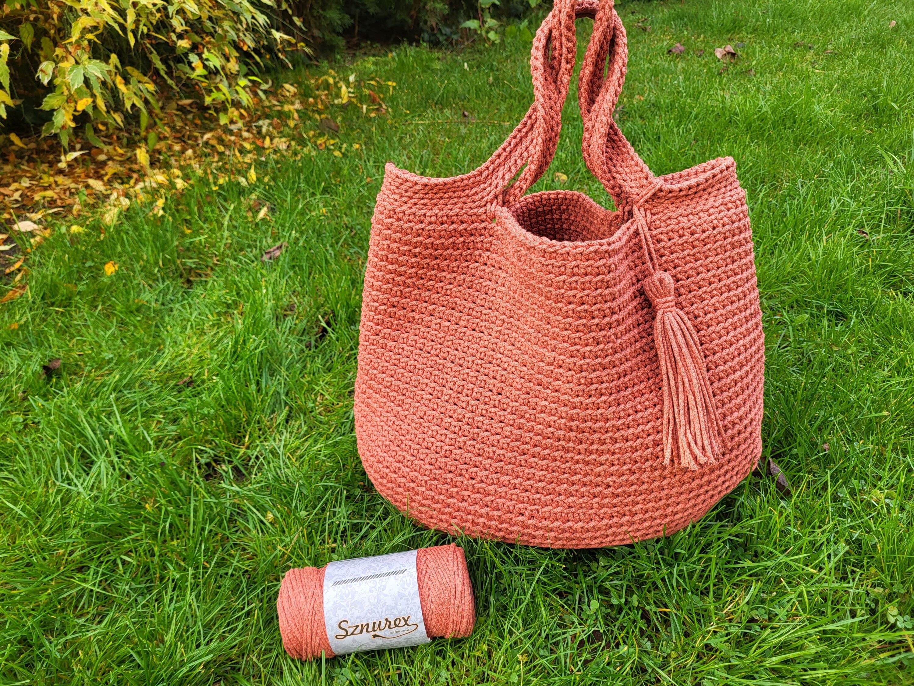 Crochet XL Shopper Bag Pattern, Fall Outfit Accesories, Fashion Desing ...