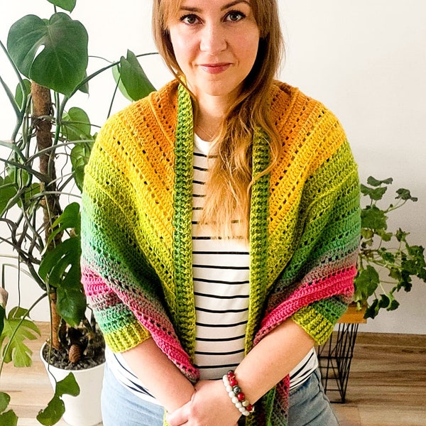 Macrame Shawl - Etsy