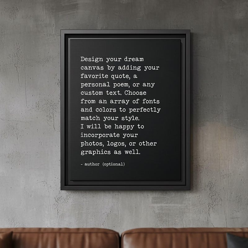 Vintage Custom Word Print - Etsy