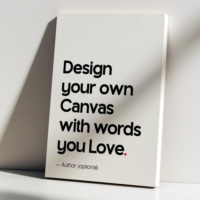 Canvas Quotes - Etsy
