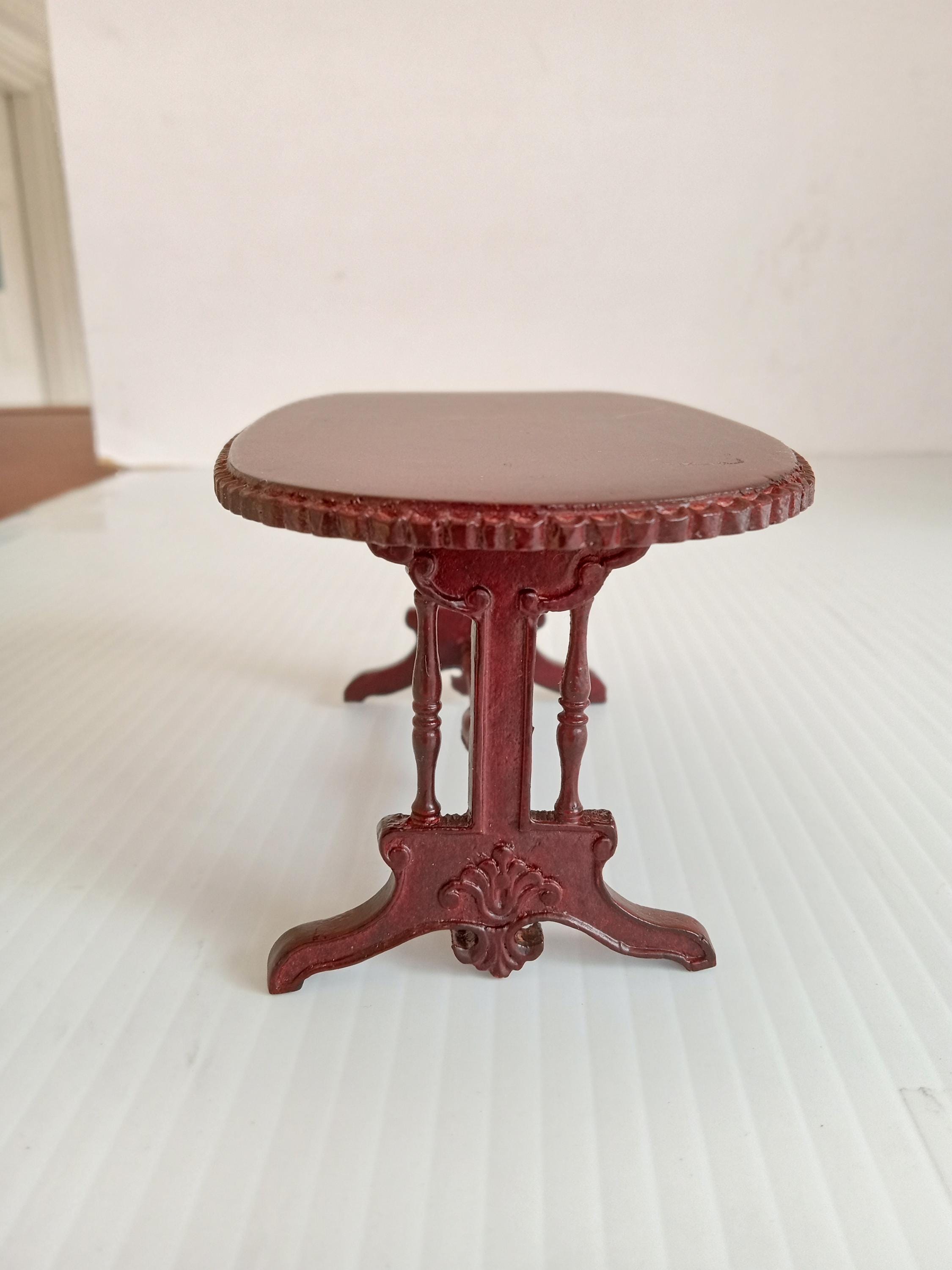 Dollhouse Miniature Dining Room Table 1/12 Scale - Etsy