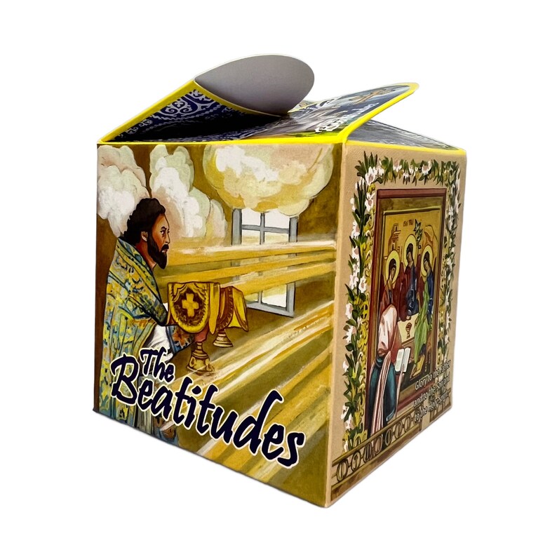 Cube Puzzle Beatitudes: Sermon on the Mount, Educational Folding Game ...