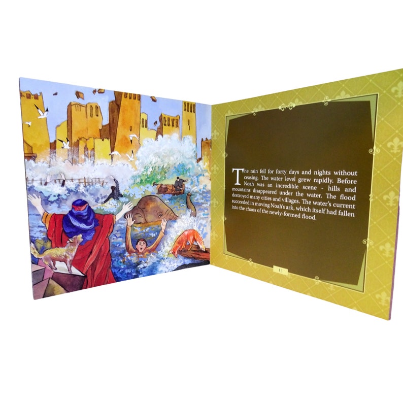 Righteous Noah Children's Book: Bible Story Retold for Kids - Etsy