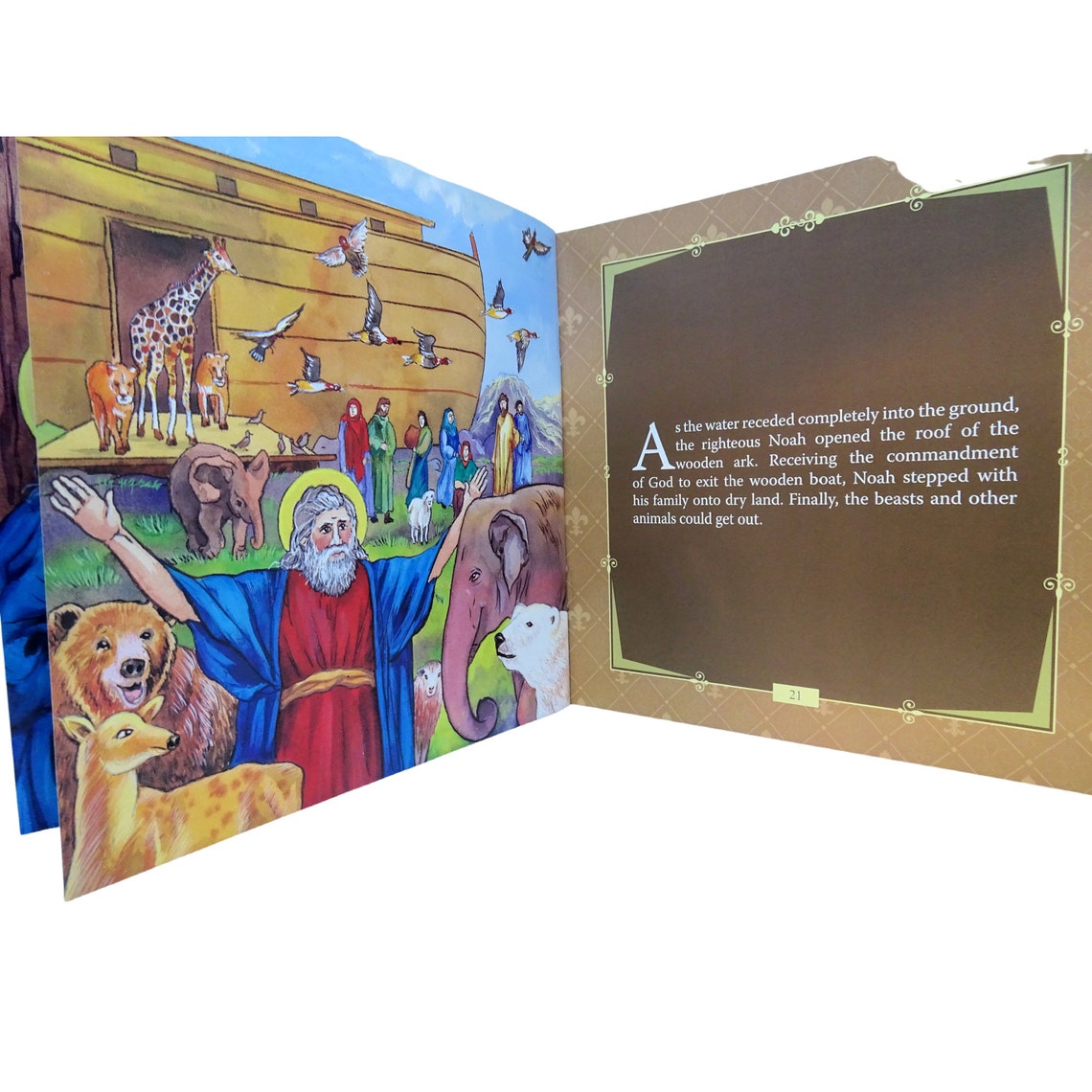 Righteous Noah Children's Book: Bible Story Retold for Kids - Etsy