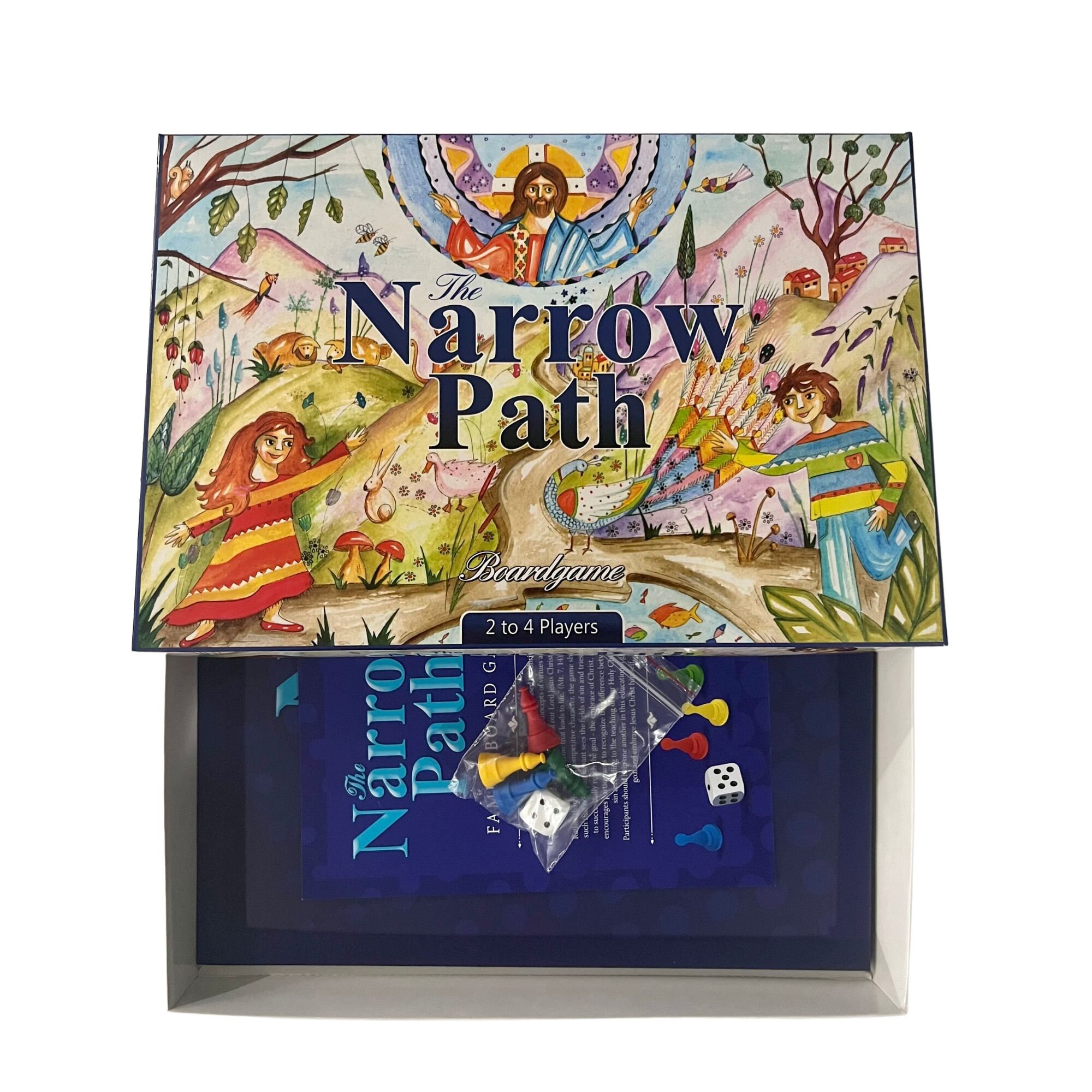 The Narrow Path Christian Board Game: Bible Learning Family Fun - Etsy