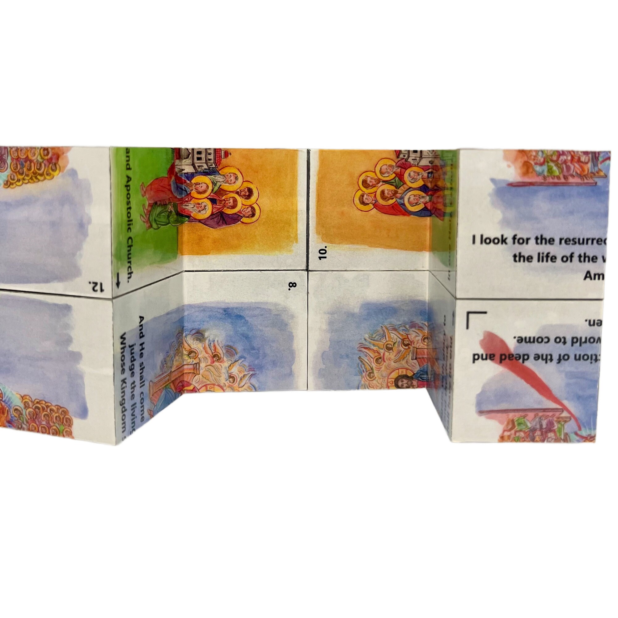 The Symbol of the Orthodox Faith Retractable Cube Puzzle, Orthodox Gift ...