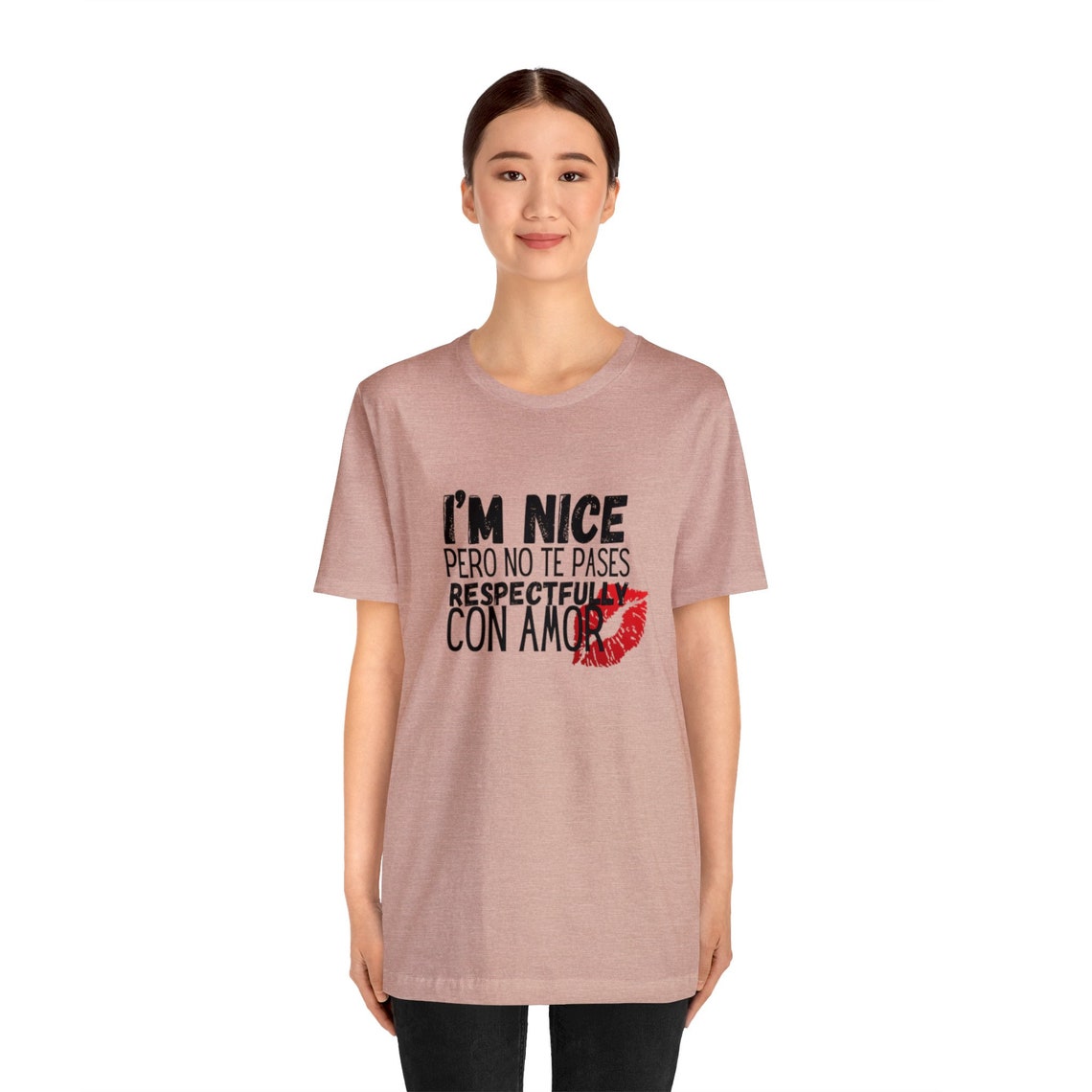 Pero No Te Pases Jersey Short Sleeve Tee - Etsy