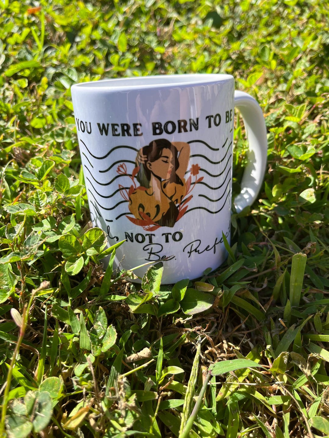 Self Care Ceramic Mug - Inspirational Coffee Cup, Motivational Tea Mug ...