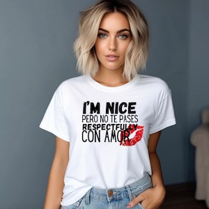 Pero No Te Pases Jersey Short Sleeve Tee - Etsy