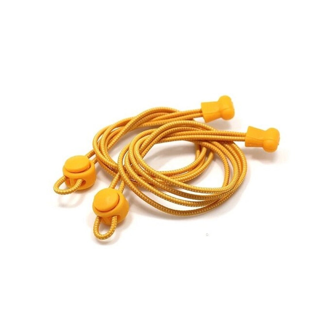 1pair Stretching Lock Lace 23 Colors Sneaker Shoelaces Elastic Shoe ...