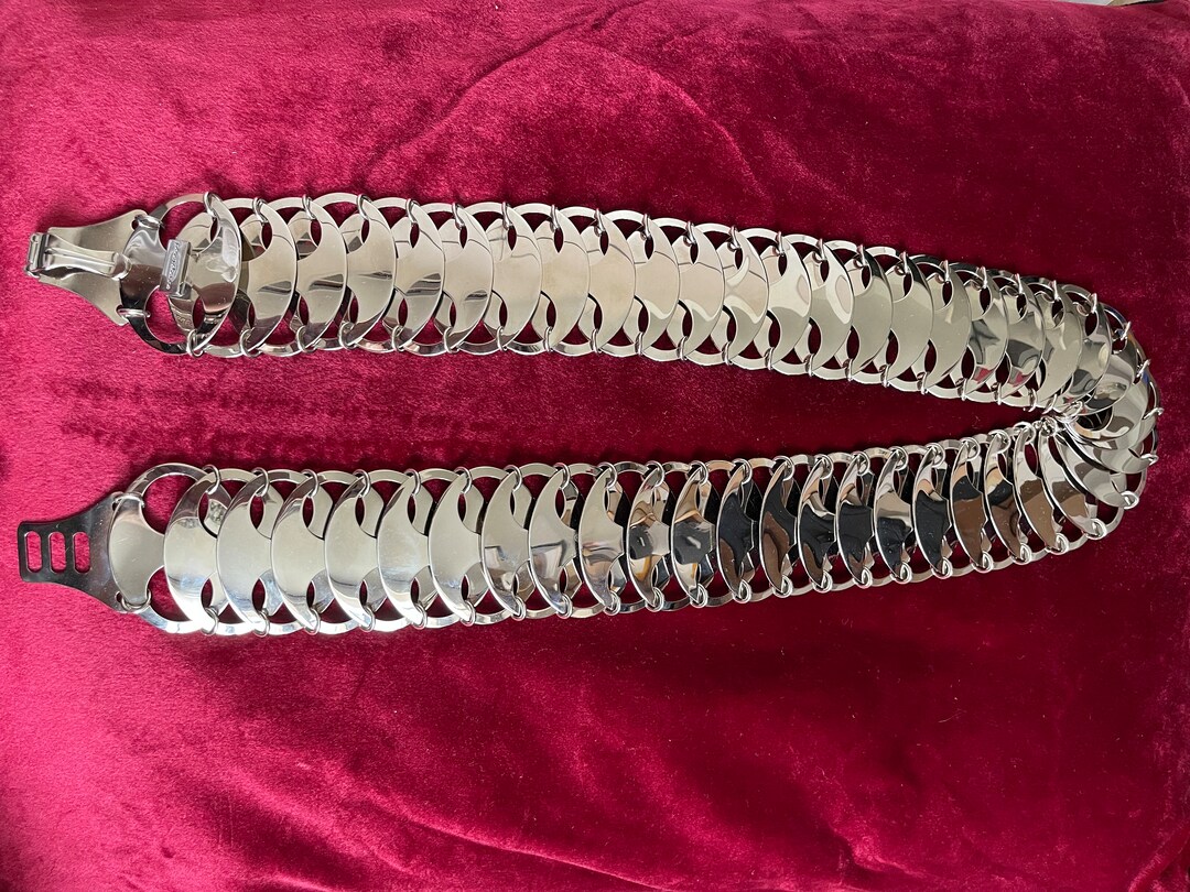 Bean 1969 Iconic Symbol Brass Paco Rabanne Belt Rare Item - Etsy