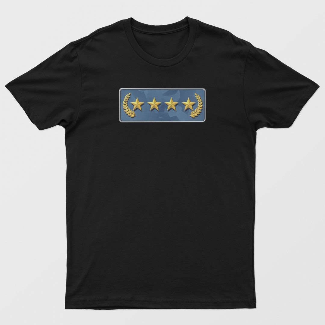 CS GO Rank Tee: Gold Nova Master S-XXXL, Assorted Colors, Free Shipping ...