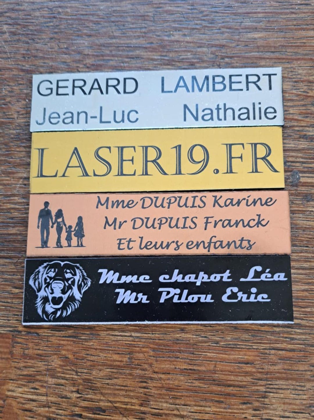 Personalized Mailbox Plate – Name/number – Laser Engraving – Mailbox ...