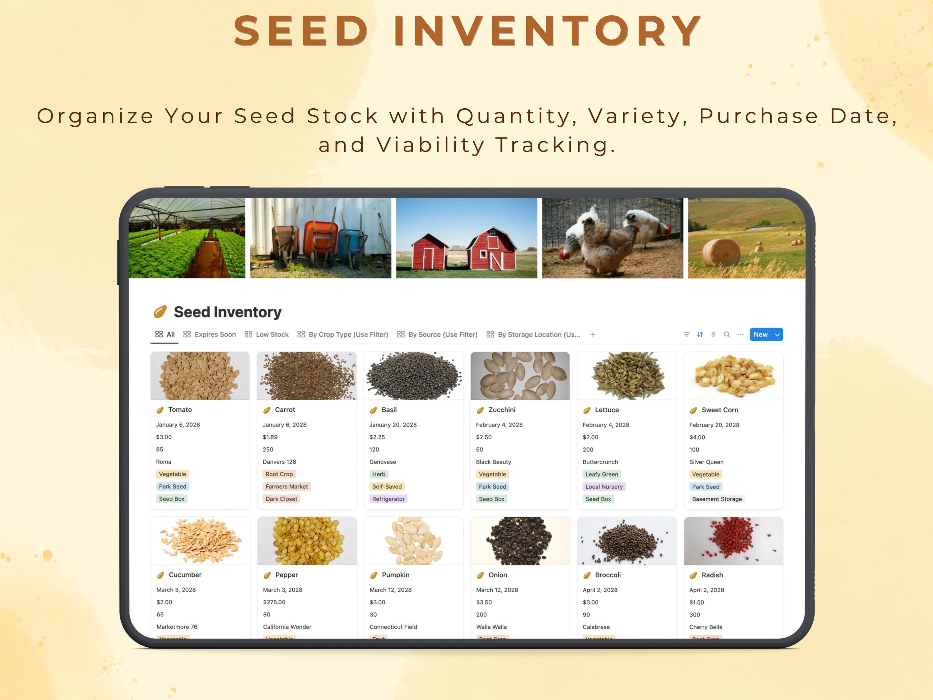 Notion Template Homestead Planner Aesthetic Farm Planner Garden ...