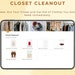 Notion Template Wardrobe Manager Outfit Planner Aesthetic Notion ...