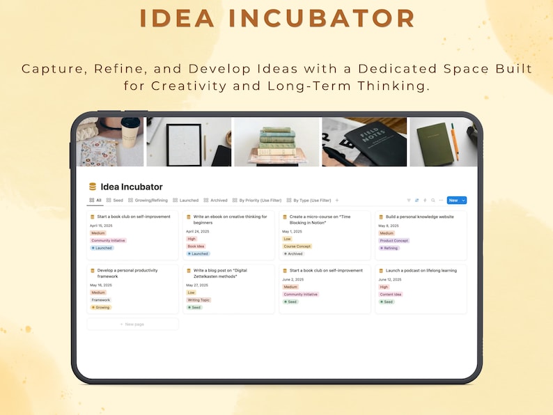 Notion Template Knowledge Hub Learning Planner Growth Tracker Knowledge Management Online Course ...