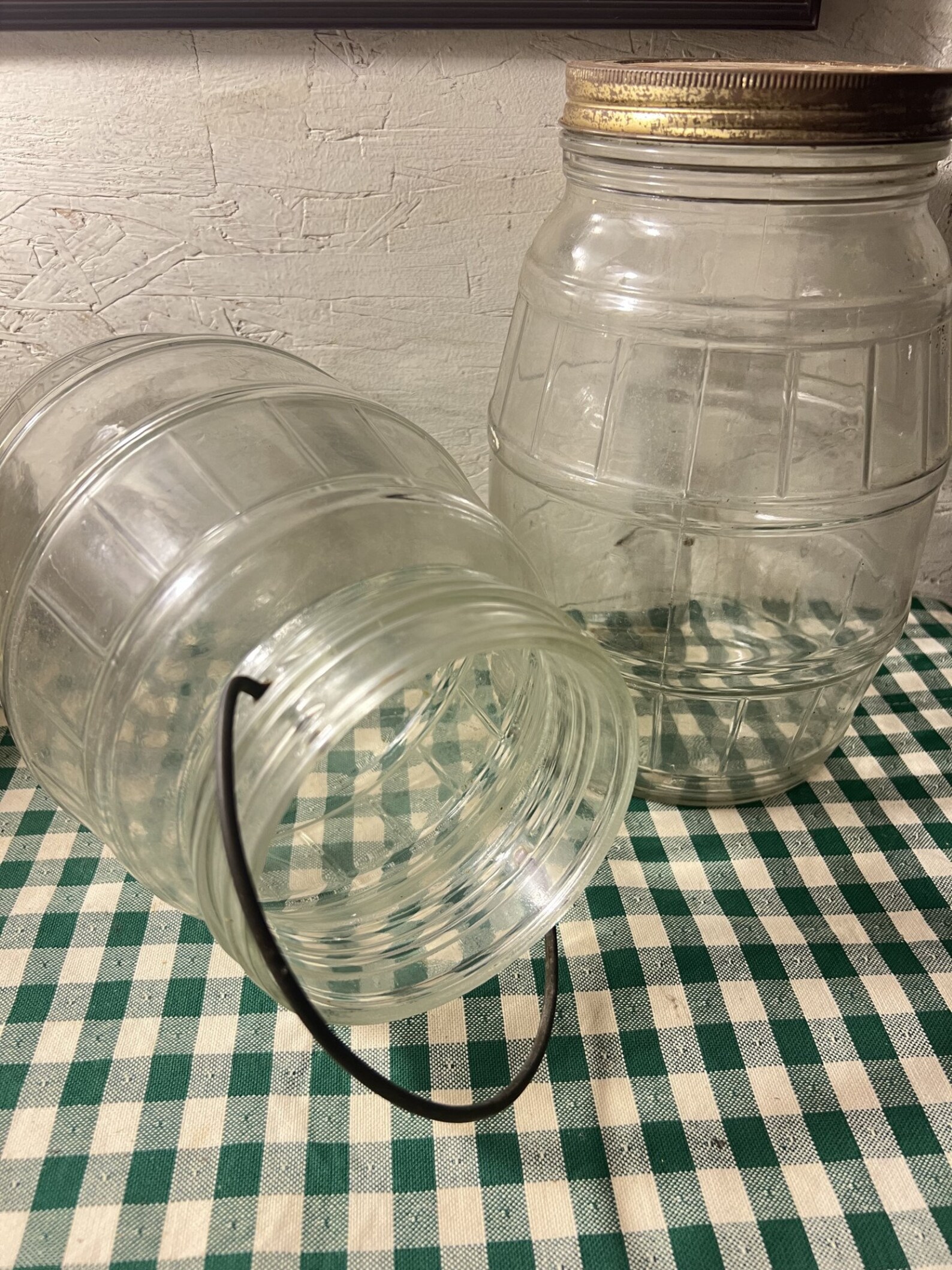 Vintage Duraglas Barrel Jars, Antique Pickle Jars - Etsy