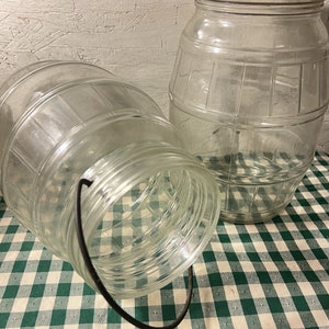Vintage Duraglas Barrel Jars, Antique Pickle Jars - Etsy