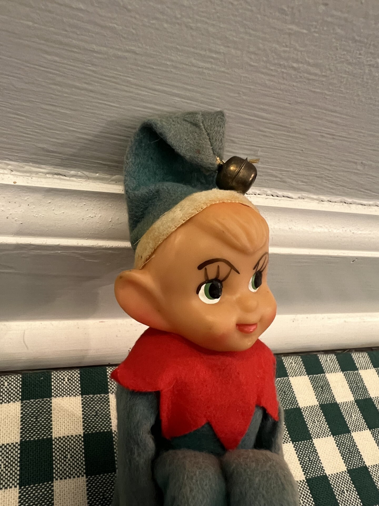 Vintage Knee Hugger Elf, 50s/60s Knee Hugger Elf Ornaments, Vintage ...