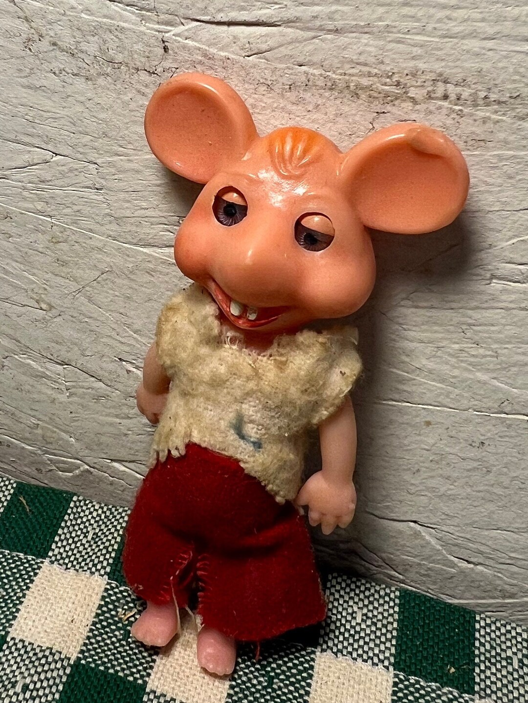 Vintage Italian Topo Gigio Mouse Character Doll RARE Find - Etsy