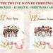 Bundle Twelve Days of Christmas Cards 12 Days of Christmas - Etsy