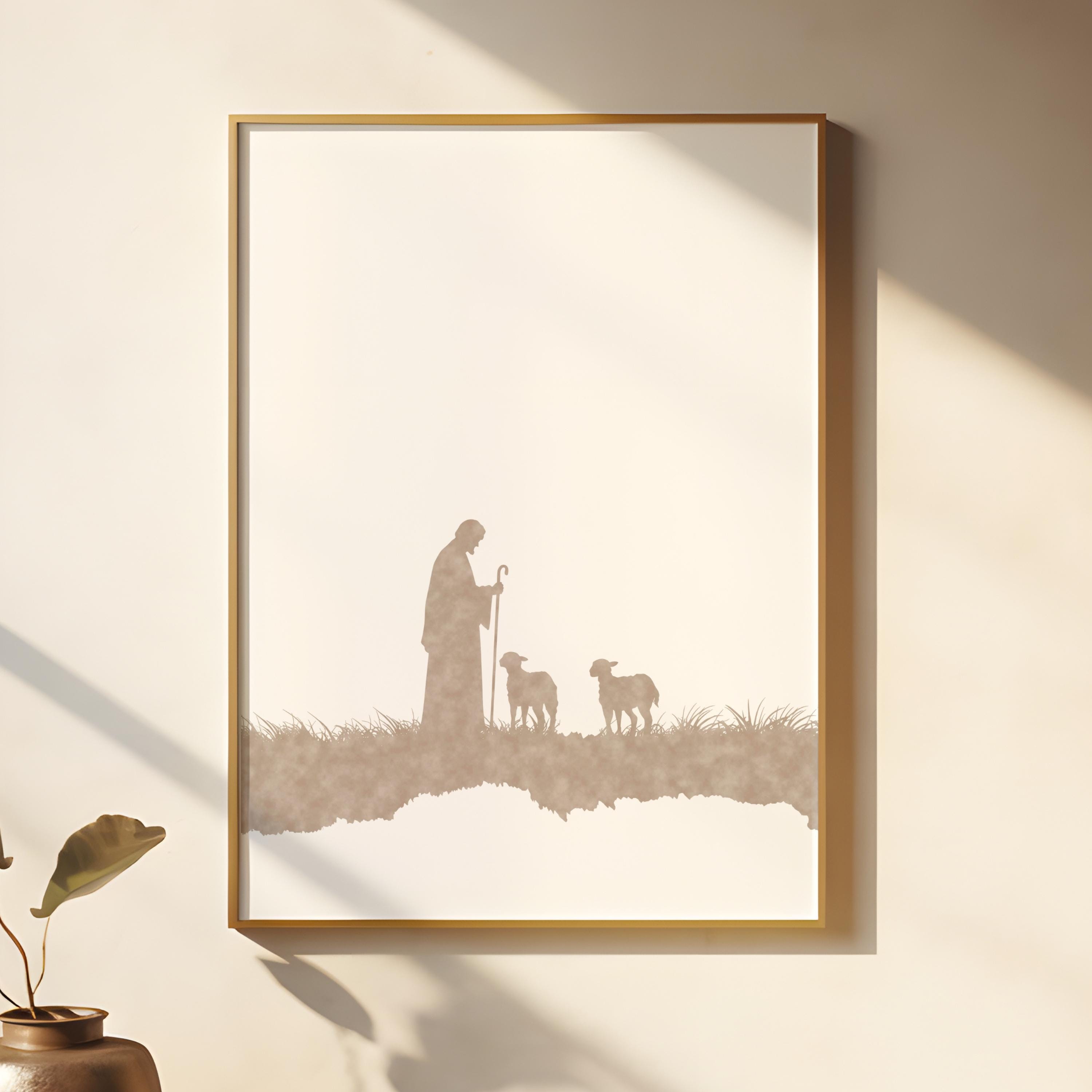 Set of 3 Nativity Scene Art Watercolor Christmas Nativity Set Jesus ...