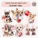 Dogs Valentines Day Clipart, Cute Couple Dogs PNG, Bundle Dogs Puppies ...