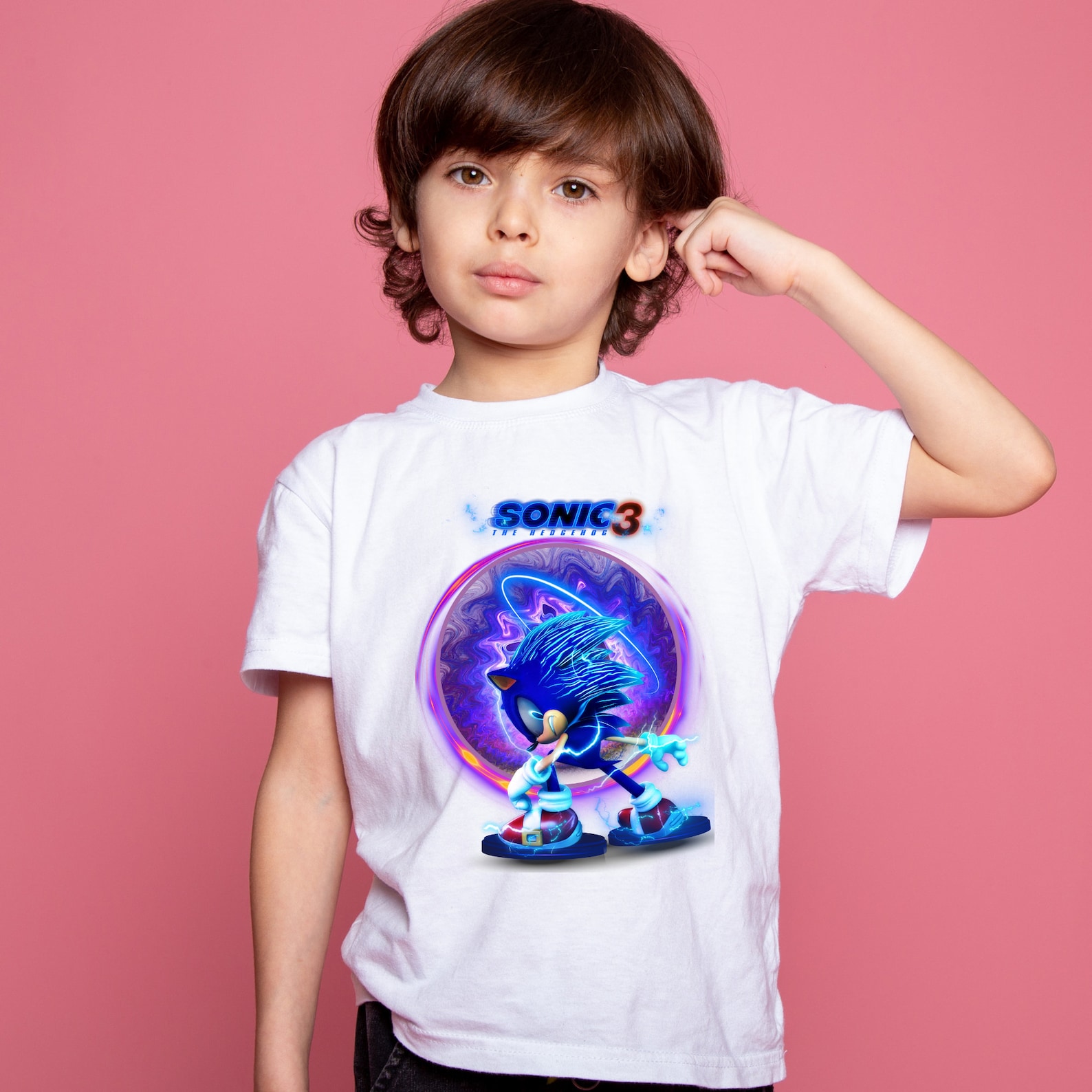 Sonic Hedgehog Shirt PNG, Sonic 3 Png, Digital Anime, Instant Download ...