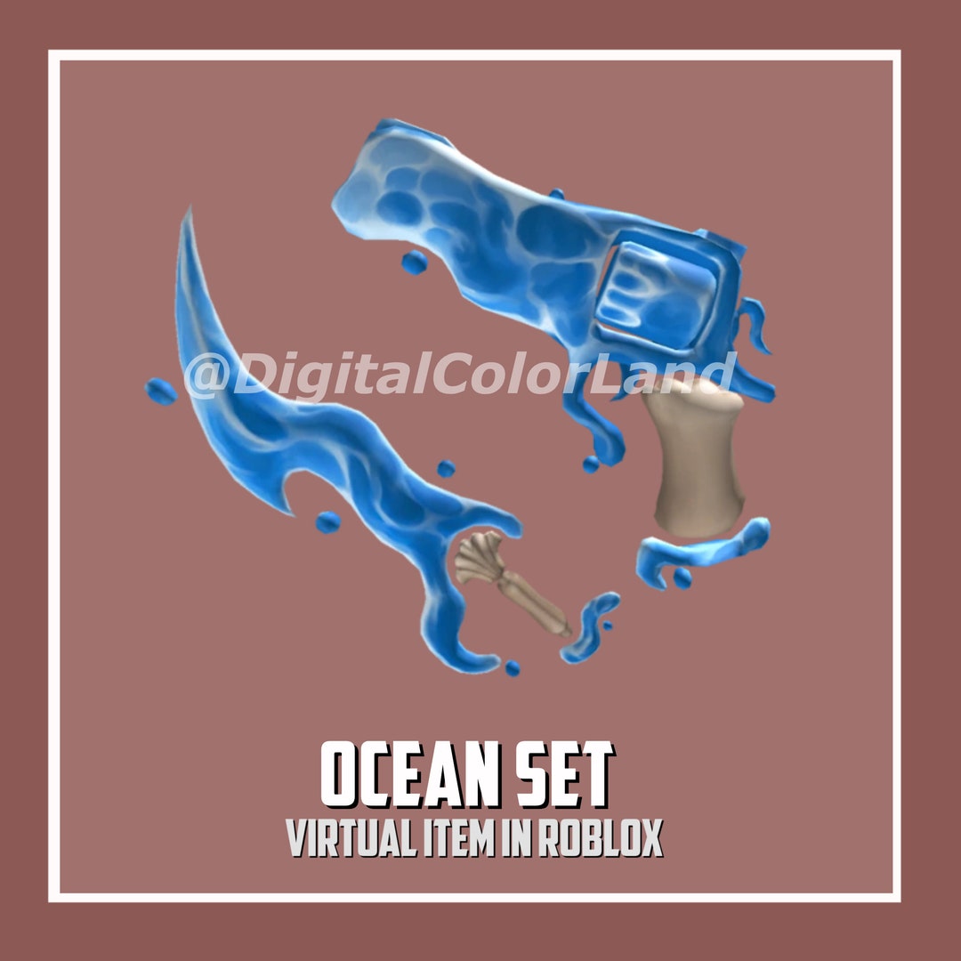 Ocean Set | Murder Mystery 2 / MM2 Roblox ~ Read DESCRIPTION! - Etsy