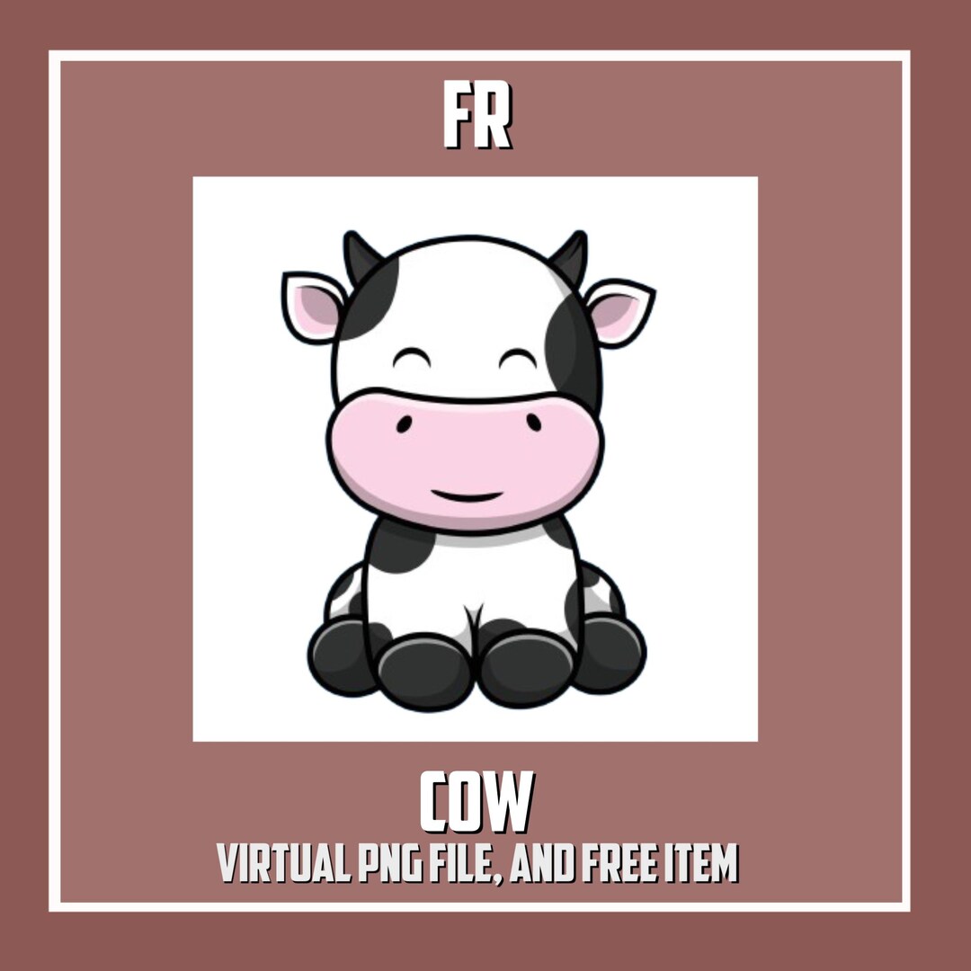 FR Cow Adopt My All Digital Download - Etsy