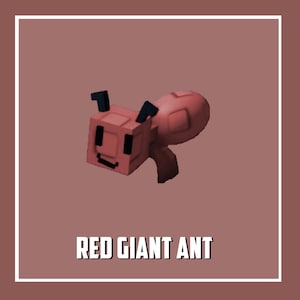 Red Giant Ant | Grow a Garden / GAG Roblox - Read Description! - Etsy
