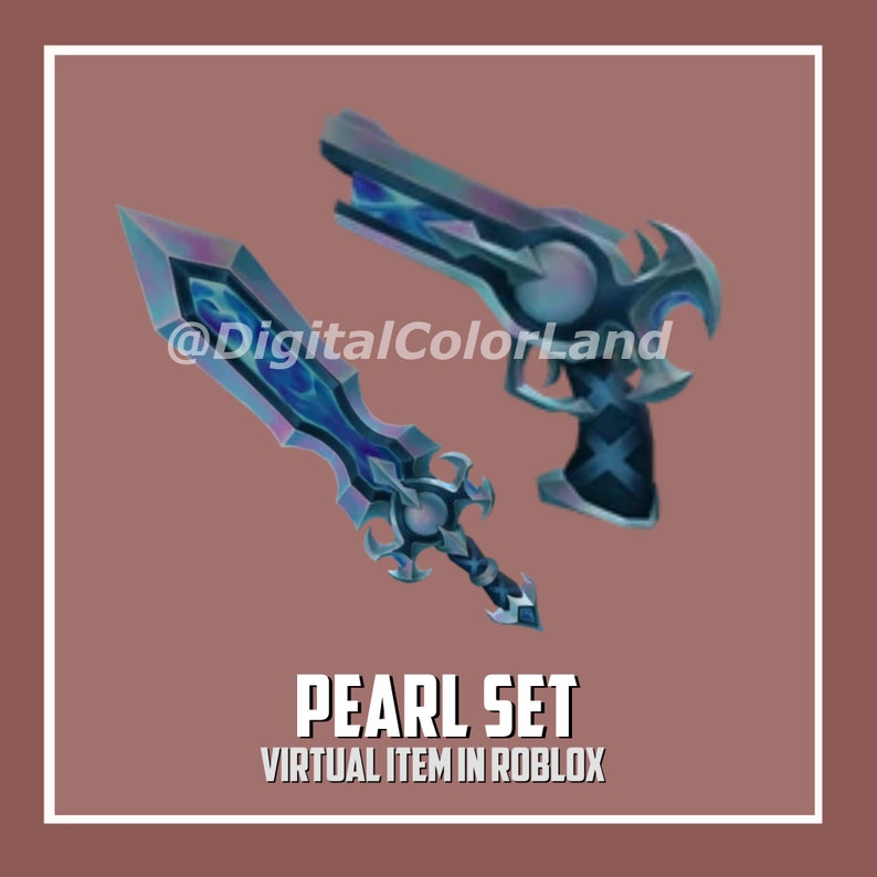 Pearl Set | Murder Mystery 2 / MM2 Roblox ~ Read DESCRIPTION! - Etsy