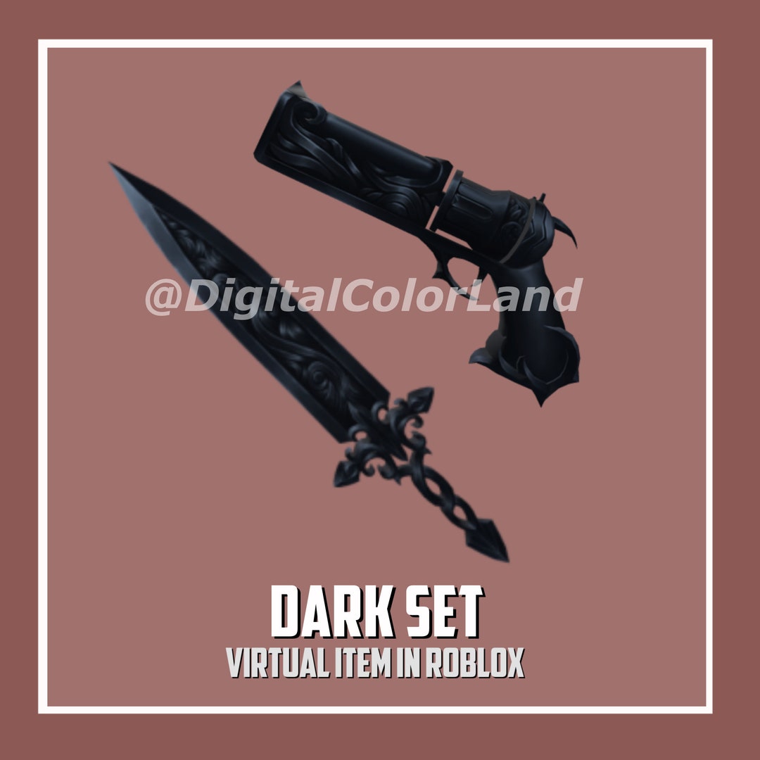 Dark Set | Murder Mystery 2 / MM2 Roblox ~ Read DESCRIPTION! - Etsy