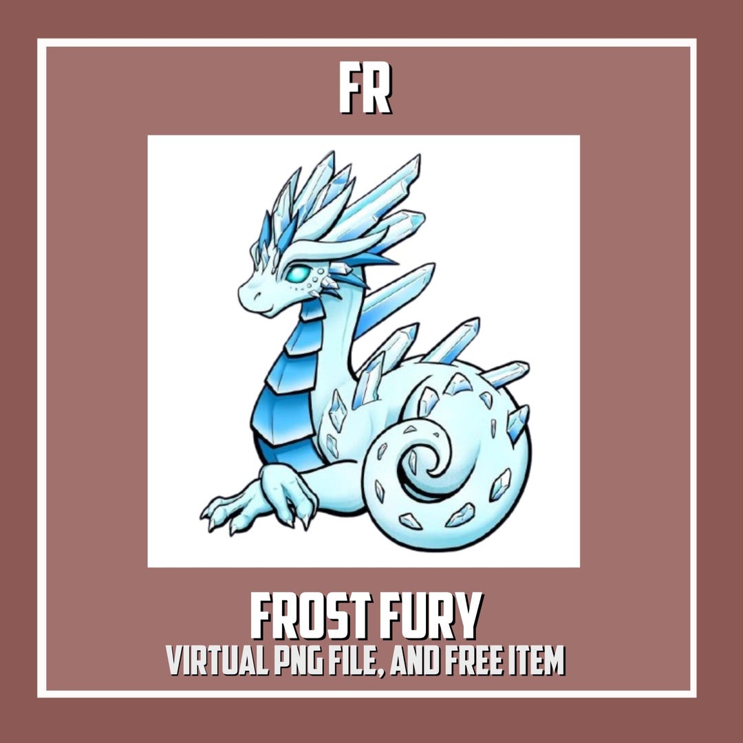 FR Frost Fury Adopt My All PNG, Digital Download - Etsy