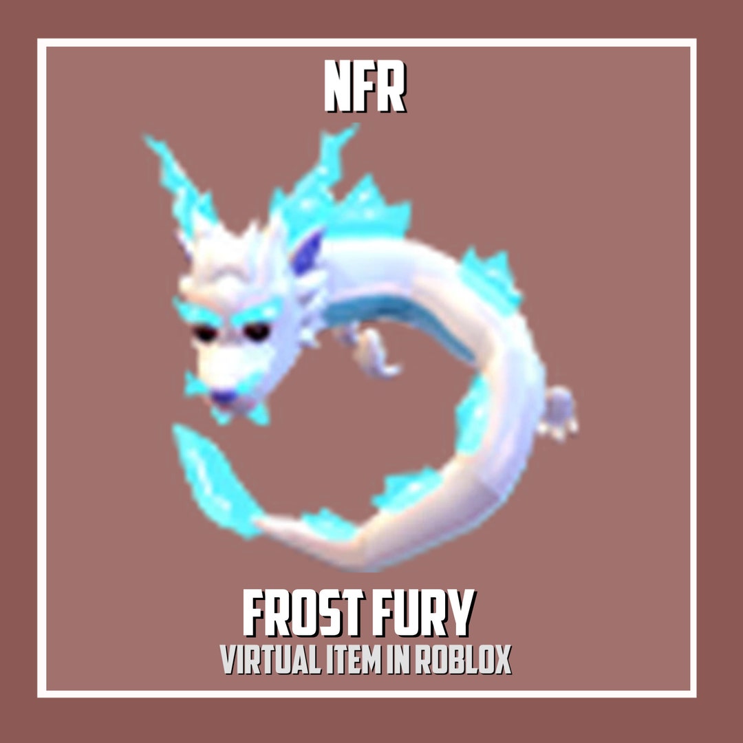 NFR Frost Fury Adopt Me Roblox - Etsy