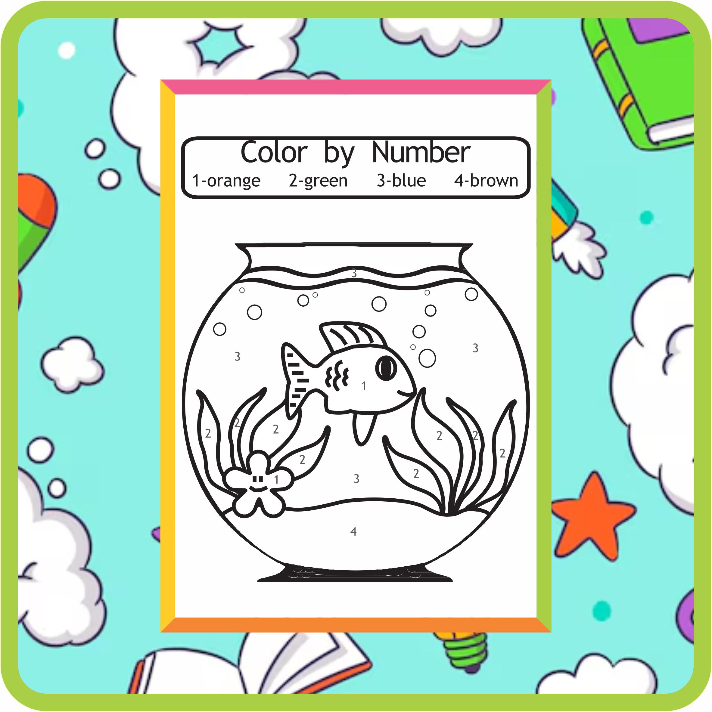 Preschool Kindergarten Workbook, Under the Sea Math Book, Printable ...