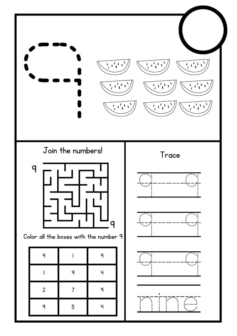Preschool Pre-k Kindergarten Learning Bundles Printable Activity ...