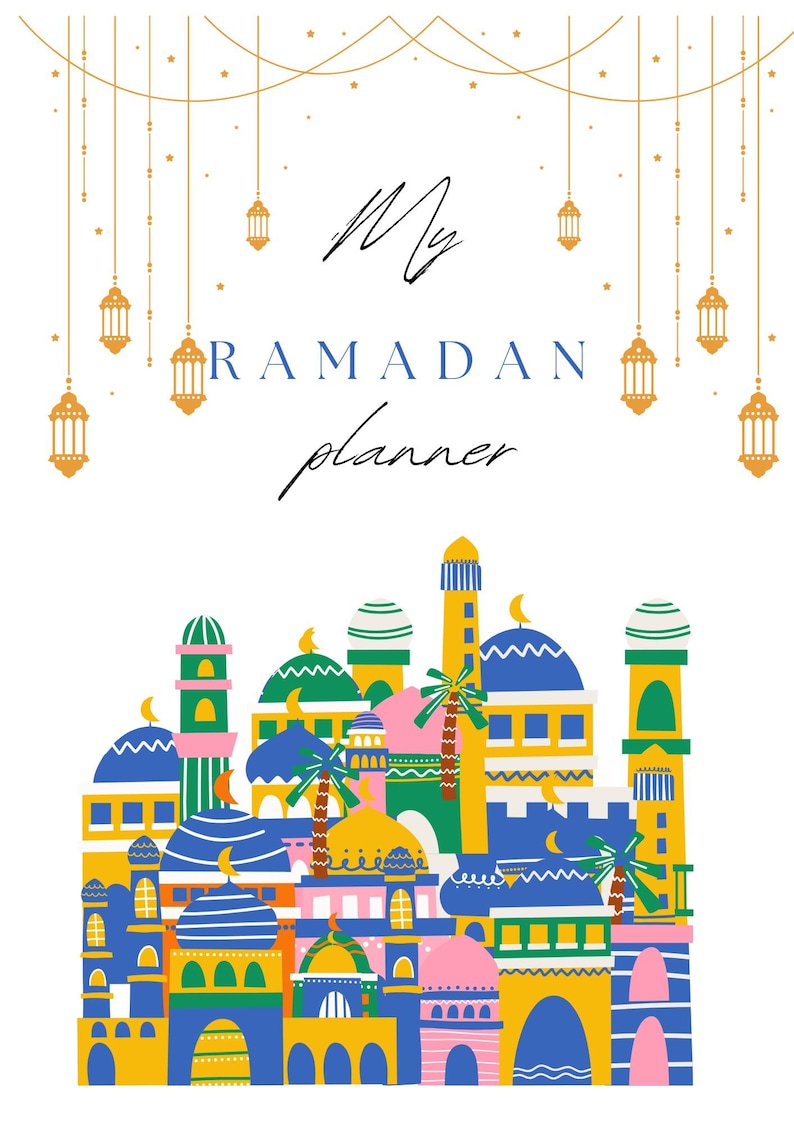 2025 Ramadan Planner, Ramadan Journal, Digital & Printable Bundle ...