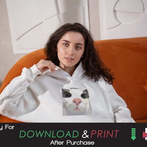 Plink Staring Cat Twitch Emotes Meme Printable SVG Digital Download - Etsy