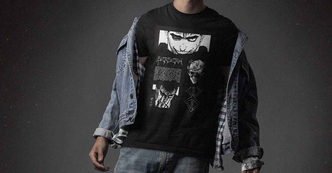 Anime Shirt, Grunge Clothing, Aesthetic, Goth Clothing, E Girl Clothing ...