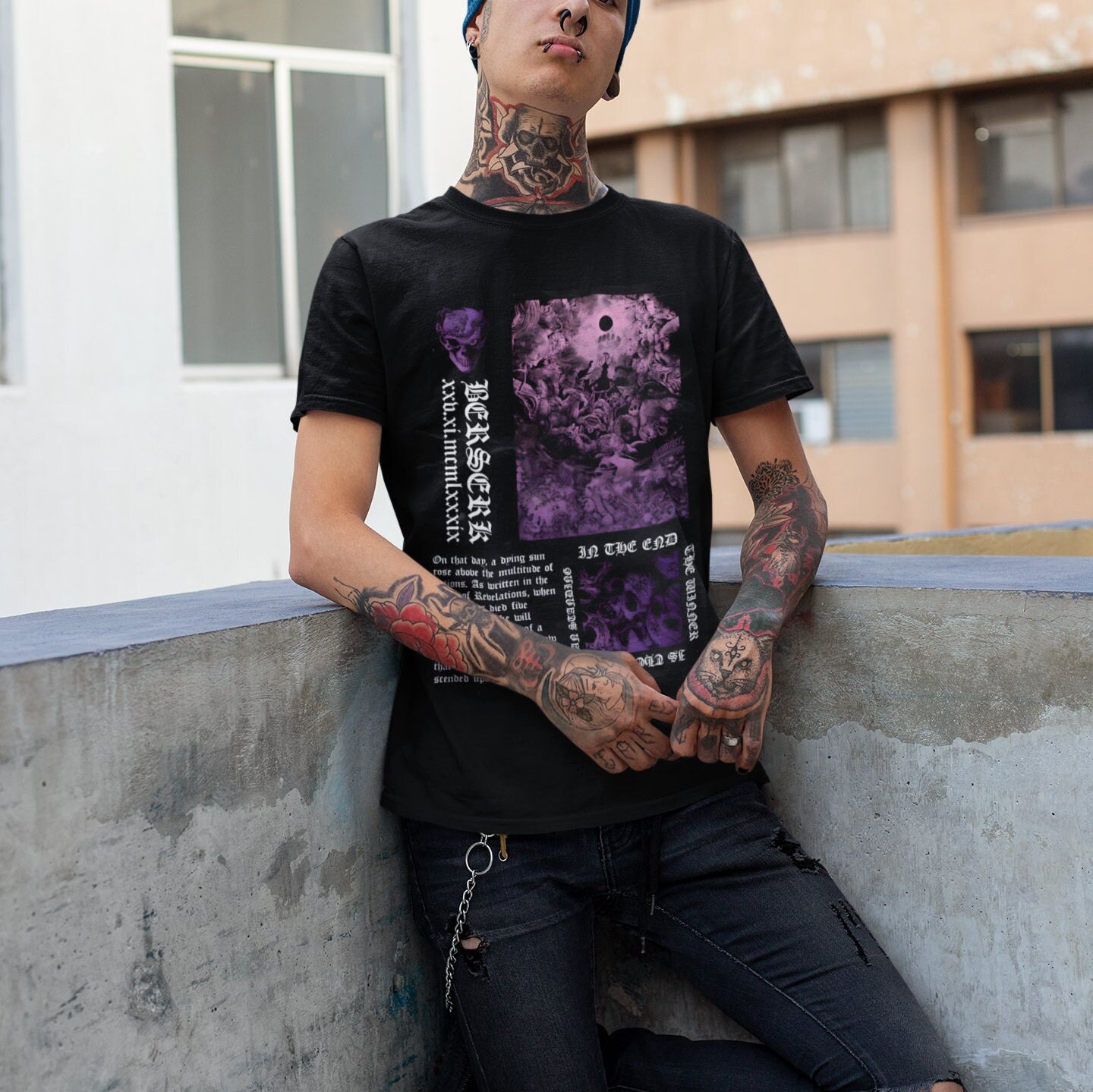 Anime Shirt , Grunge Clothing, Aesthetic, Goth Clothing, Ghostemane ...