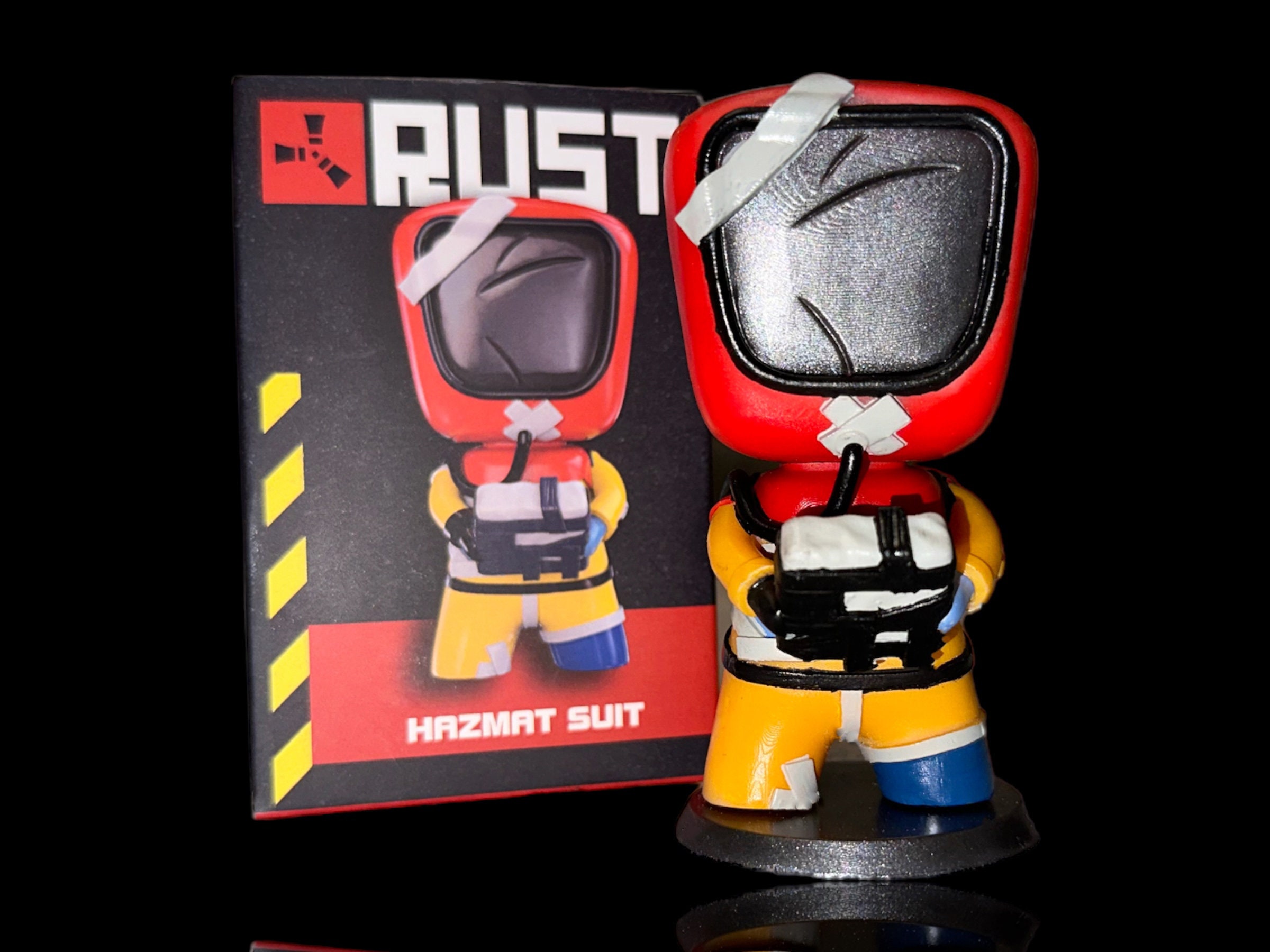 Rust Hazmat Figure Hazy Toy by Loot4fans Collectible Statuette - Etsy