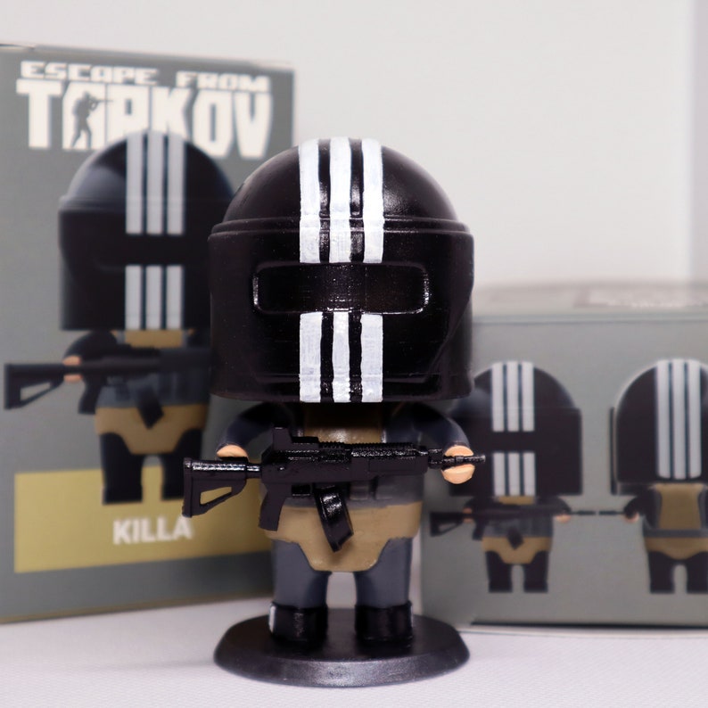 Escape From Tarkov Figurine Killa Figure EFT Merch for Fans Handmade ...