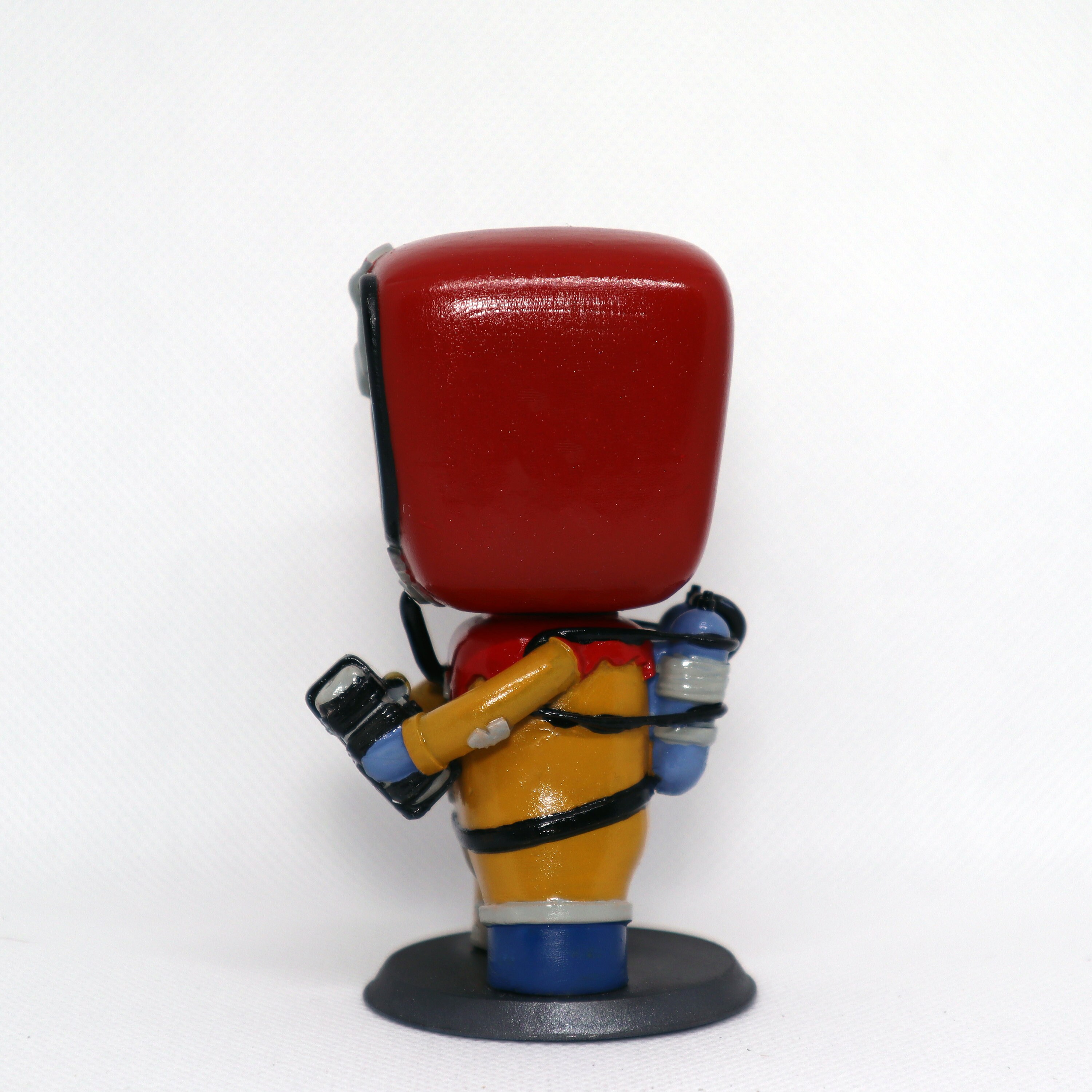 Rust Game Figurine Hazmat Suit Merch for Fans Collectible Rust Figure ...