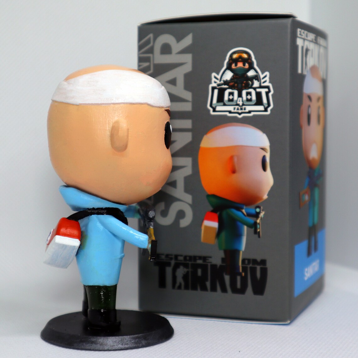 Escape From Tarkov Figurine Sanitar Figure EFT Merch for Fans Handmade ...