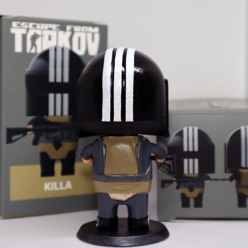 Escape From Tarkov Figurine Killa Figure EFT Merch for Fans Handmade ...