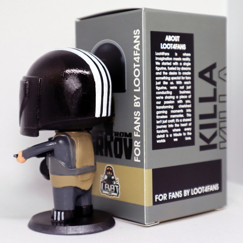 Escape From Tarkov Figurine Killa Figure EFT Merch for Fans Handmade ...