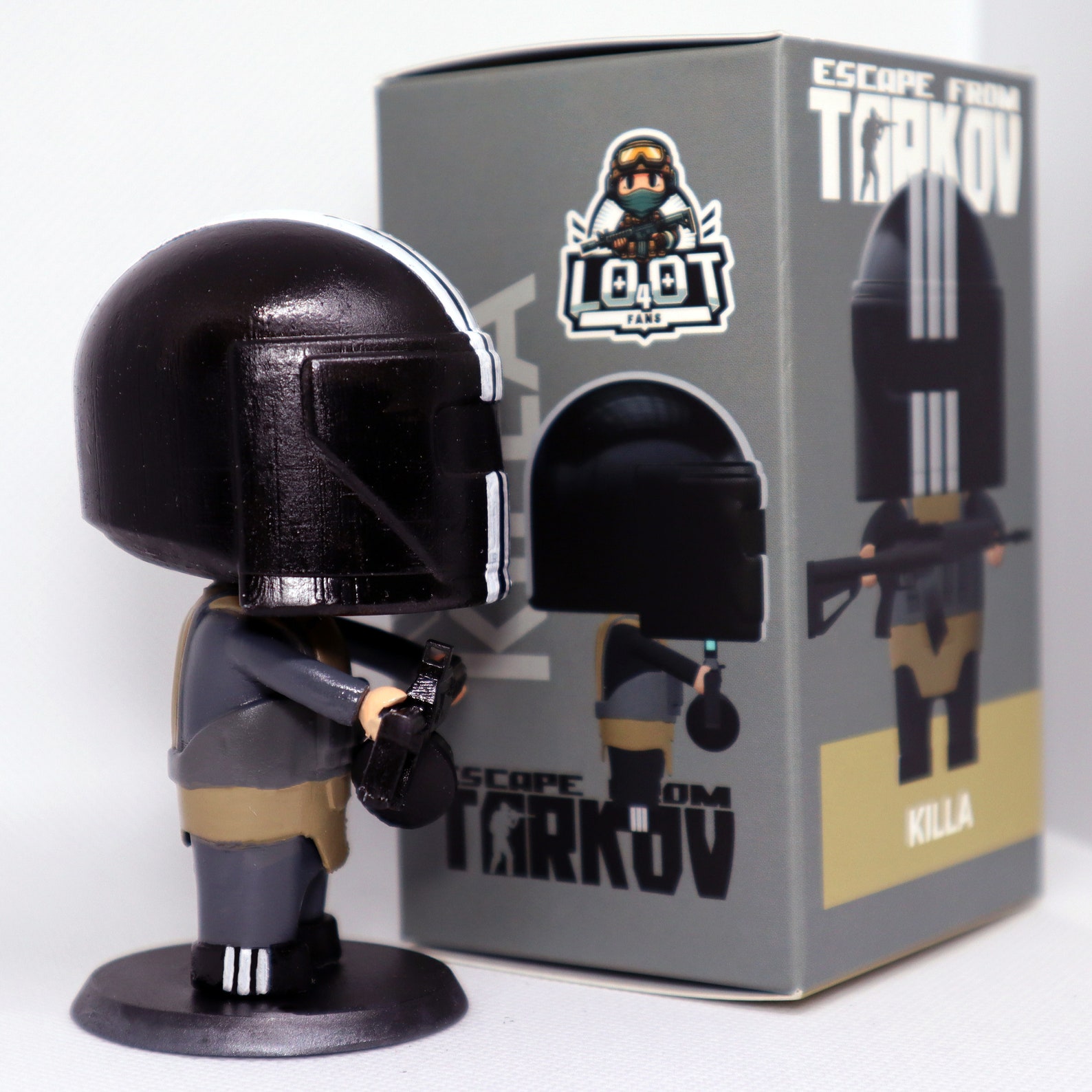 Escape From Tarkov Figurine Killa Figure EFT Merch for Fans Handmade ...