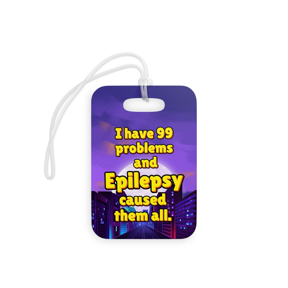 Funny Epilepsy Tag, in Case of Emergency, Medical Alert Tag, Epilepsy ...