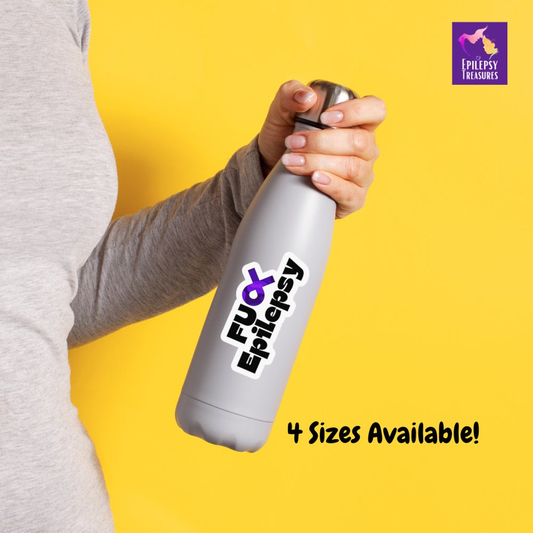 Epilepsy Awareness Stickers Stickers for Laptops, Water Bottles, Boxes ...